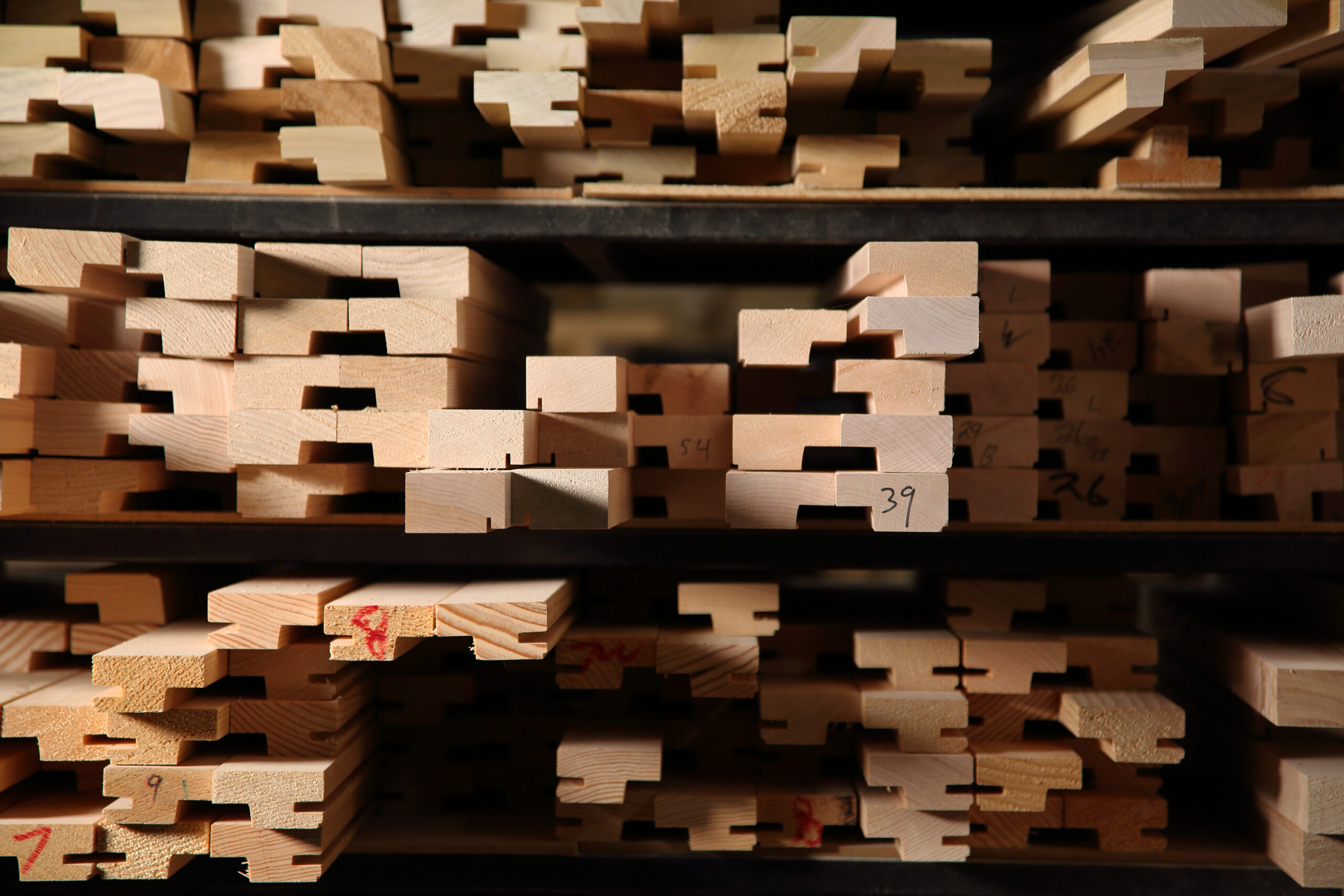 Wood stack 2763 - H Window