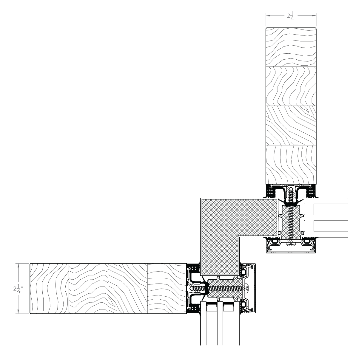 Corner Detail Curtain Wall
